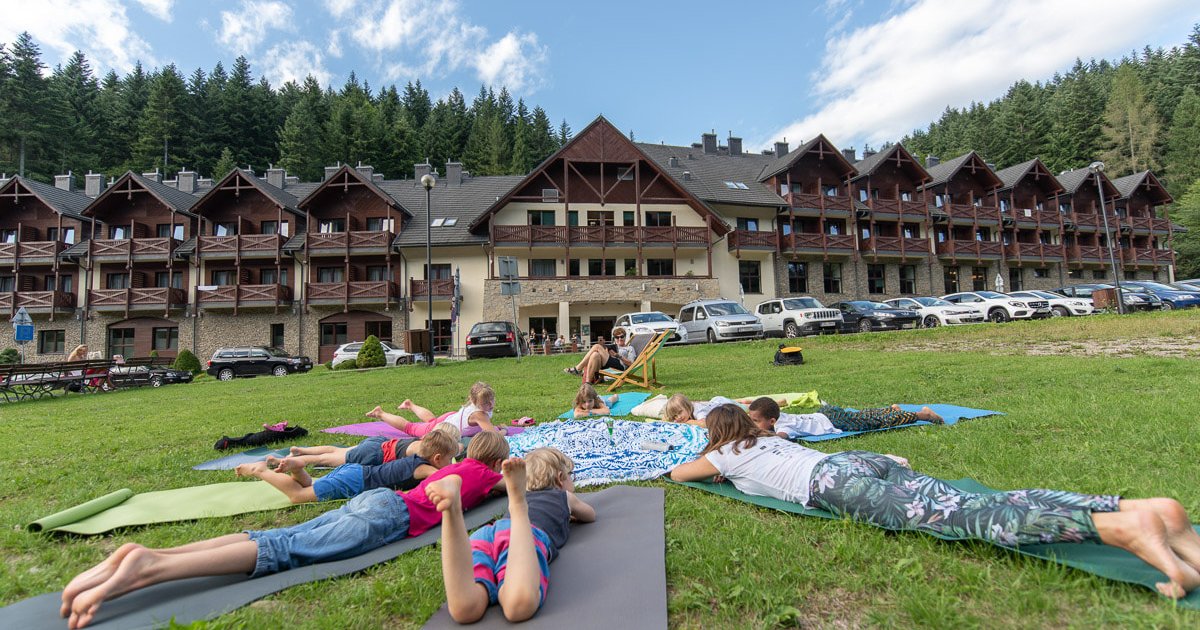 Hotel Wierchomla SKI Noclegi Domki Hotel w Górach WiFi