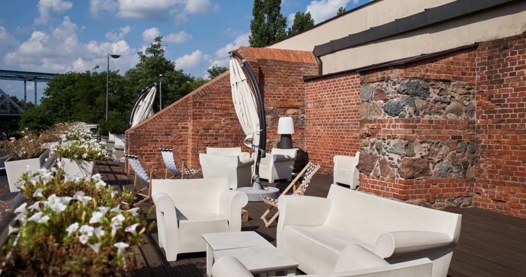 Tarasy i ogród | Hotel Bulwar**** Toruń
