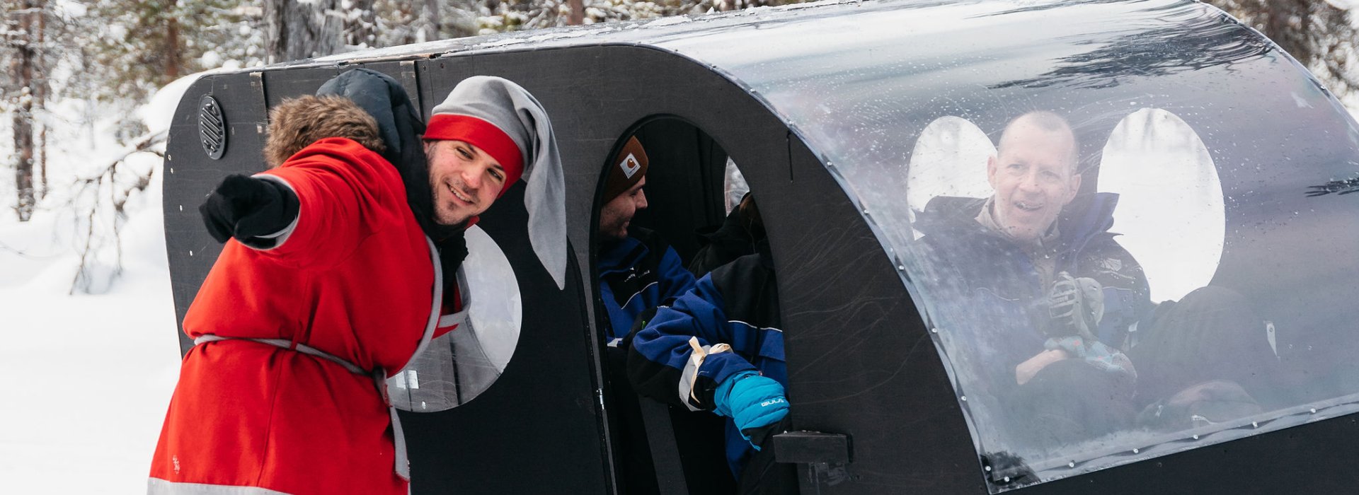 Glass-roofed Resort Under The Aurora Borealis | Northern Lights Village ...